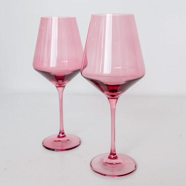 Estelle Rose Wine Glasses – Waiting On Martha