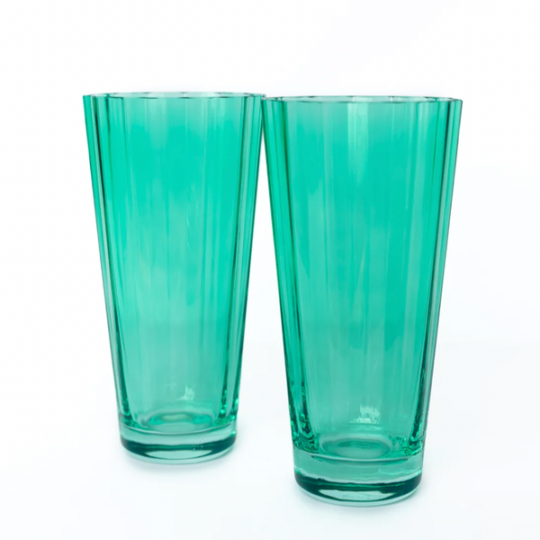 Estelle Kelly Green Highball Glasses – Waiting On Martha