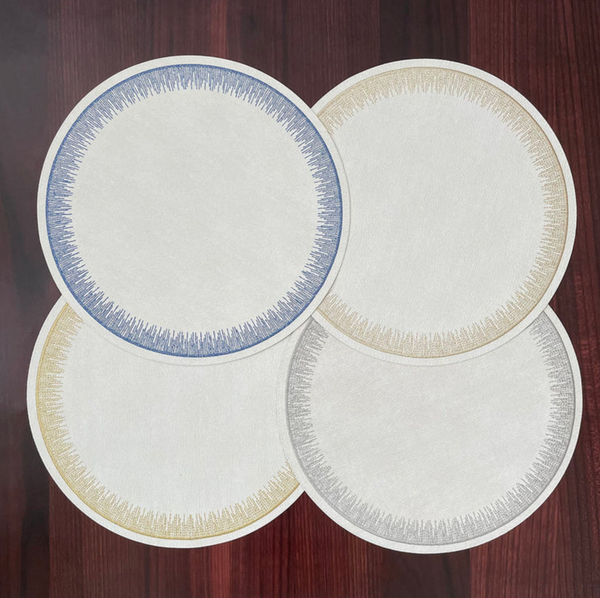 Flare Blue Washable Placemat – Waiting On Martha