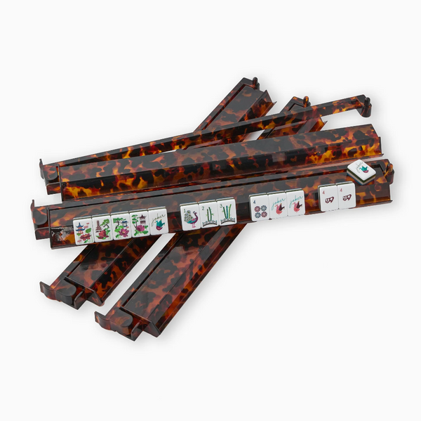 Oh My Mahjong - Tortoise Shell Rack & Pusher – Waiting On Martha
