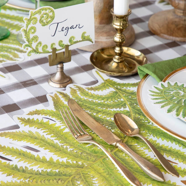Fern Die Cut Placemat – Waiting On Martha
