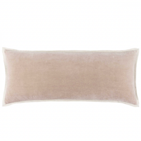 Gehry Velvet/Linen Decorative Pillow, Stone – Waiting On Martha