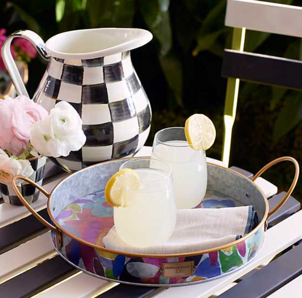 MacKenzie Childs Courtly Check Enamel Pitcher – Waiting On Martha